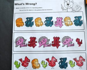 Patterns in kindergarten | Relate Patterns With Daily Life - Mom'sEquation